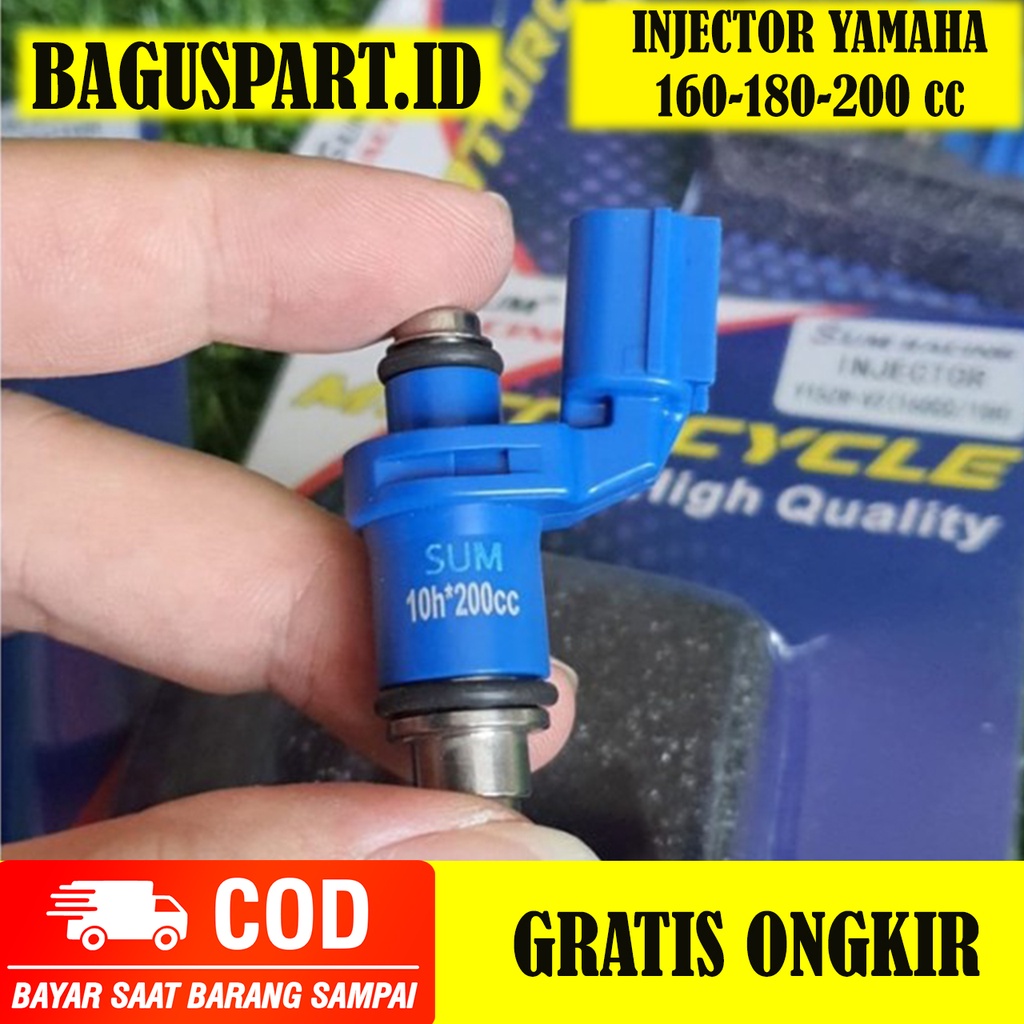 Jual INJECTOR ALL YAMAHA 10 HOLE 160 180 200 OLD NEW R15 V1 V2 VVA V3 ...