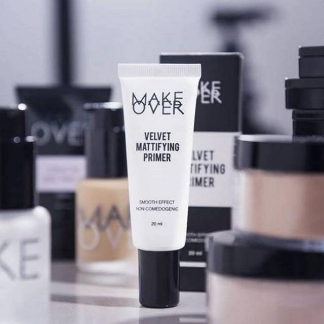 Jual VELVET MAKE OVER MATTIFYING PRIMER MAKEOVER BASE PRIMER murah ...