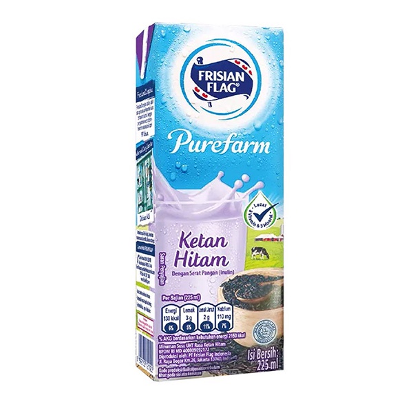 Jual FRISIAN FLAG SUSU UHT KETAN HITAM 225 ML | Shopee Indonesia