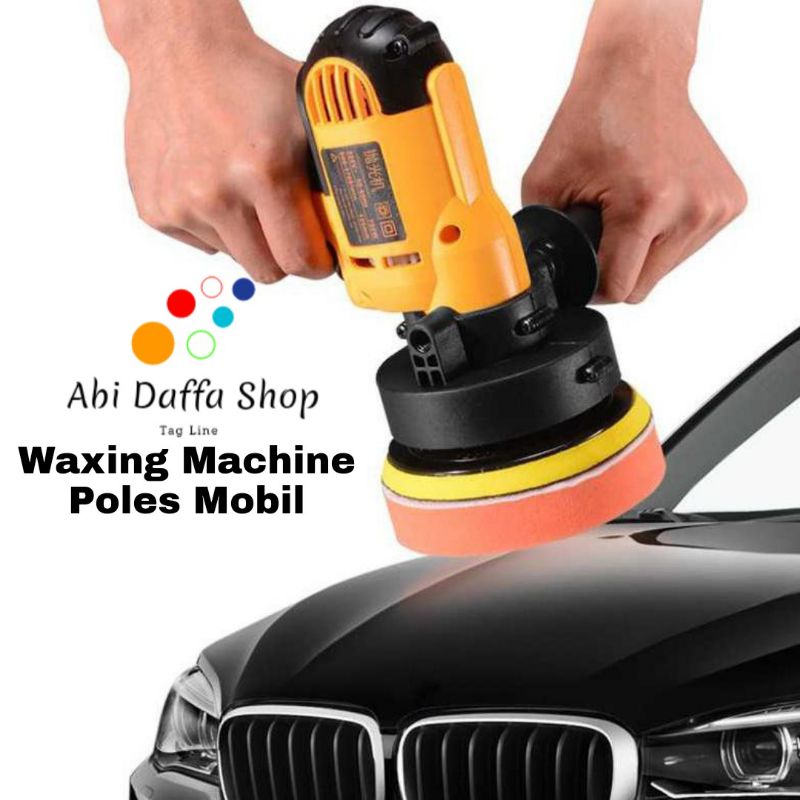 Jual Mesin Poles Body Mobil Machine Waxing Car Polisher | Shopee Indonesia