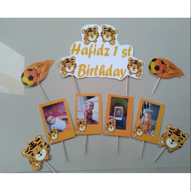 Jual Topper cake foto custom karakter | Shopee Indonesia