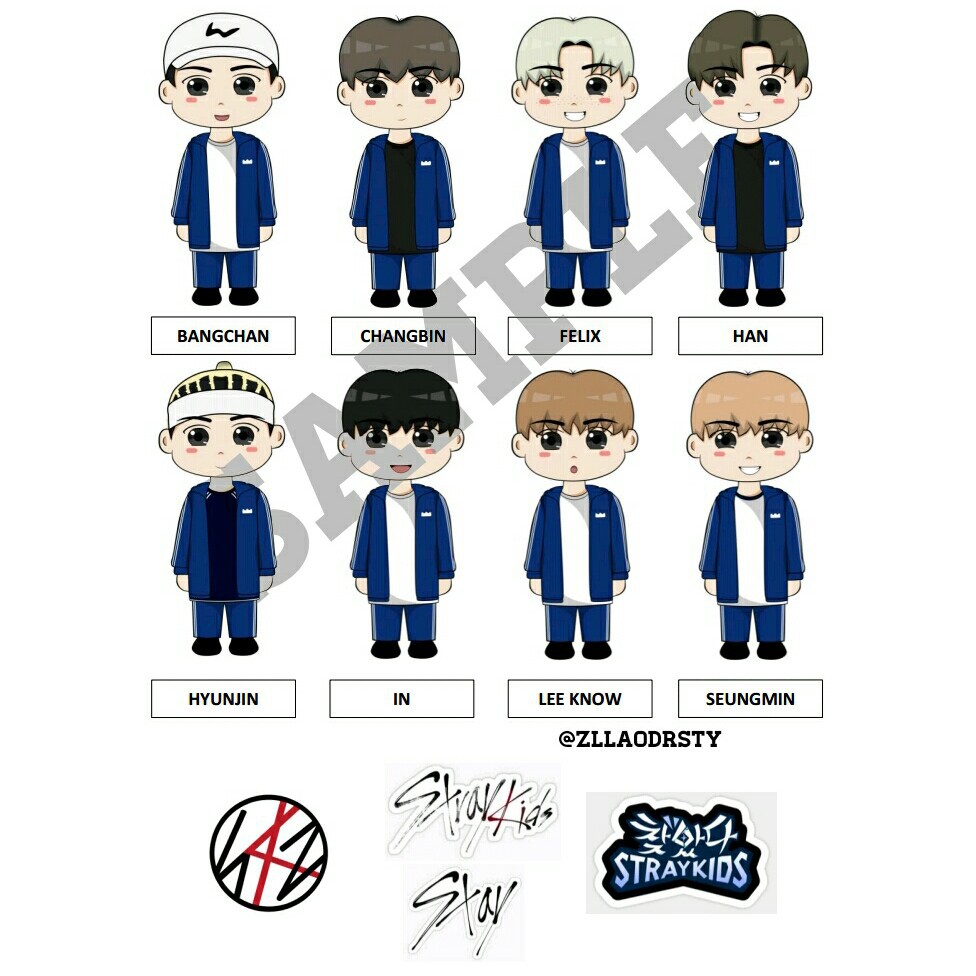 Jual Sticker Set Stray Kids (chibi vers) | Shopee Indonesia