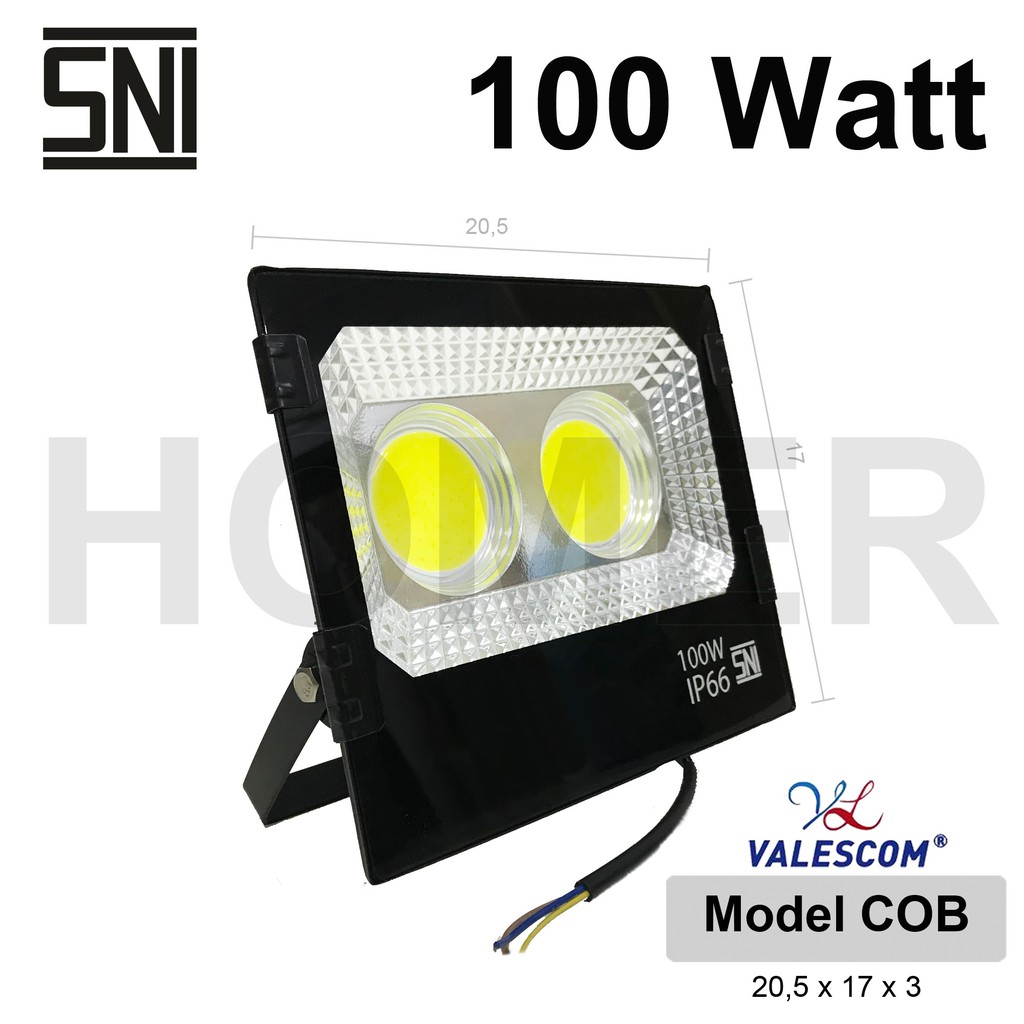 Jual lampu led sorot / tembak / floodlight / outdoor / lapangan COB SMD super terang jarak jauh ...