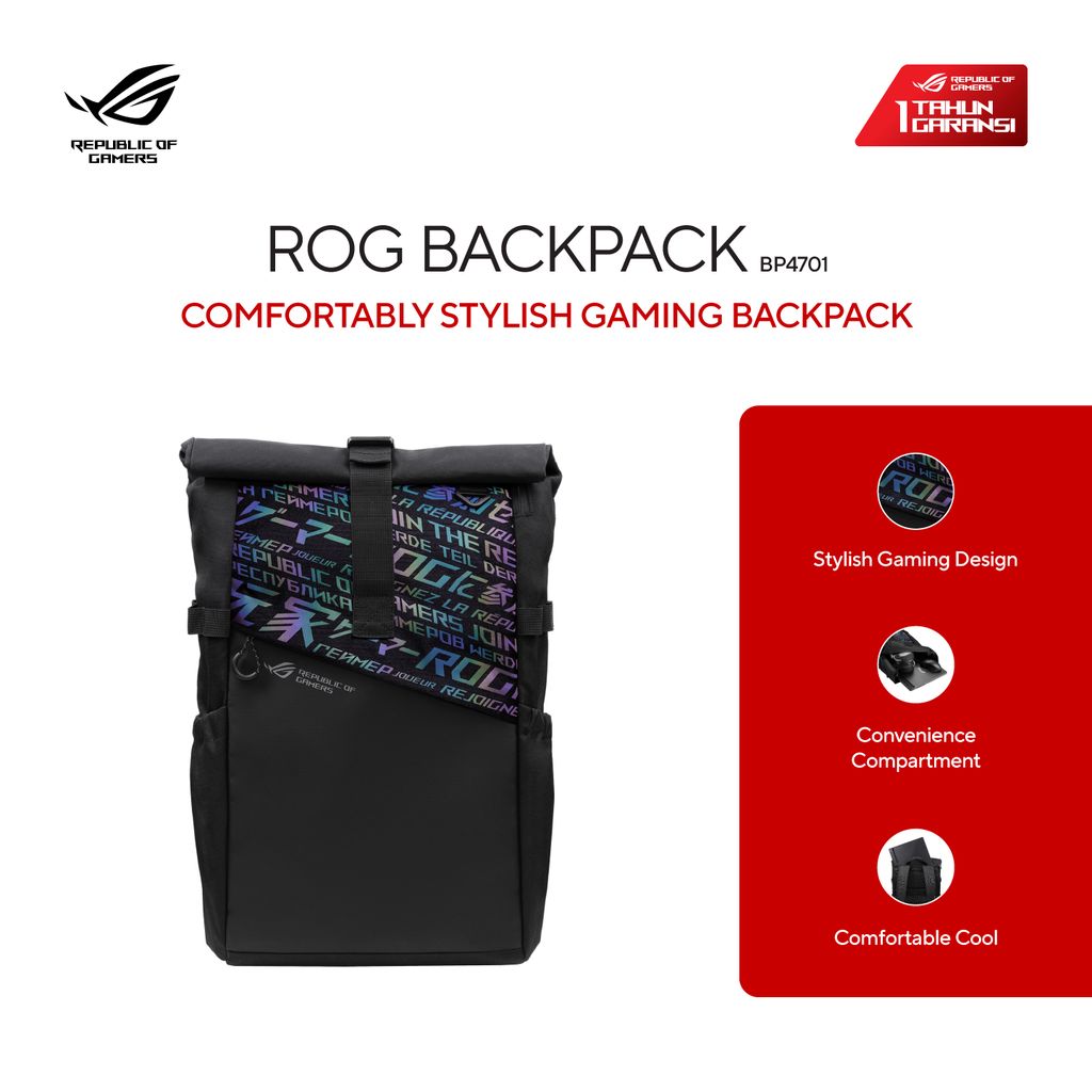 Jual ROG Backpack BP4701 | Shopee Indonesia