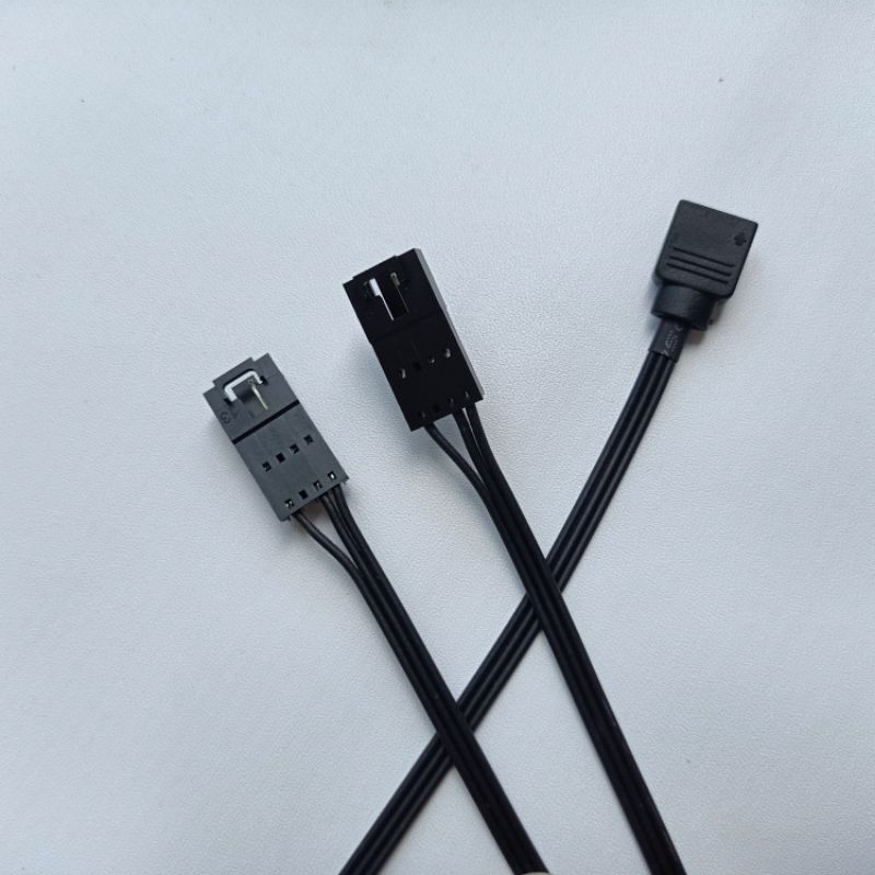 Jual Kabel 4P-1 ARGB 3 Pin 5V Motherboard Header to Corsair RGB Fan HD ...
