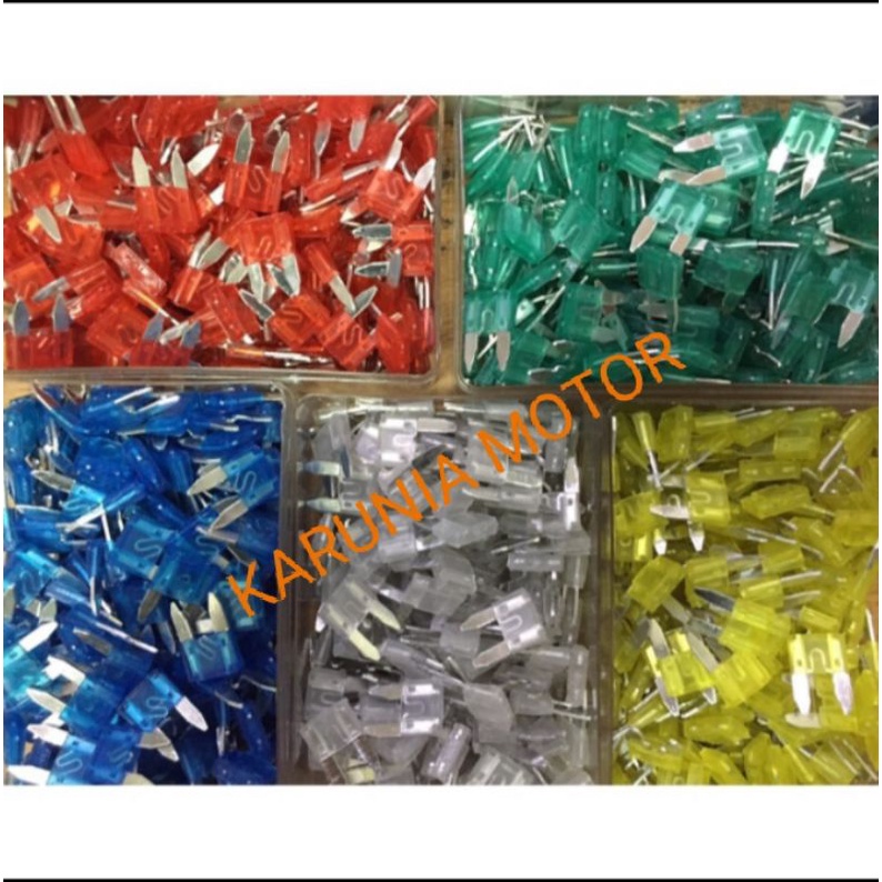 Jual SEKRING TANCAP MINI / Sikring Fuse mini 10A 15A 20A 25A untuk ...