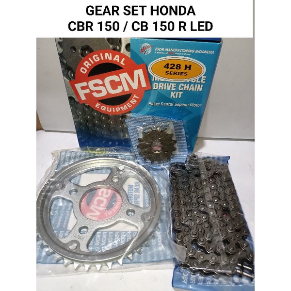 Jual GEAR SET HONDA CBR 150 CB 150 R LED FSCM | Shopee Indonesia