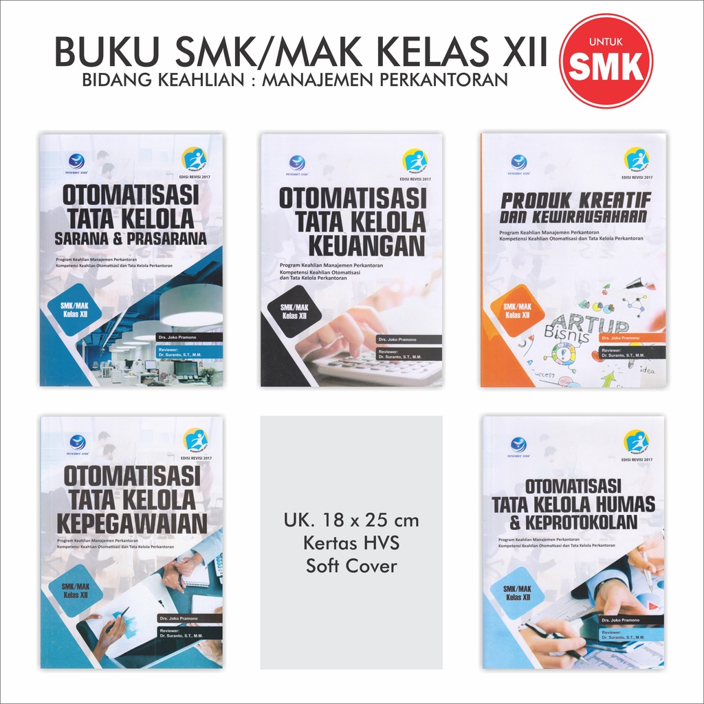 Jual Buku SMK Manajemen Perkantoran SMK MAK Kelas XII Revisi 2017 ...
