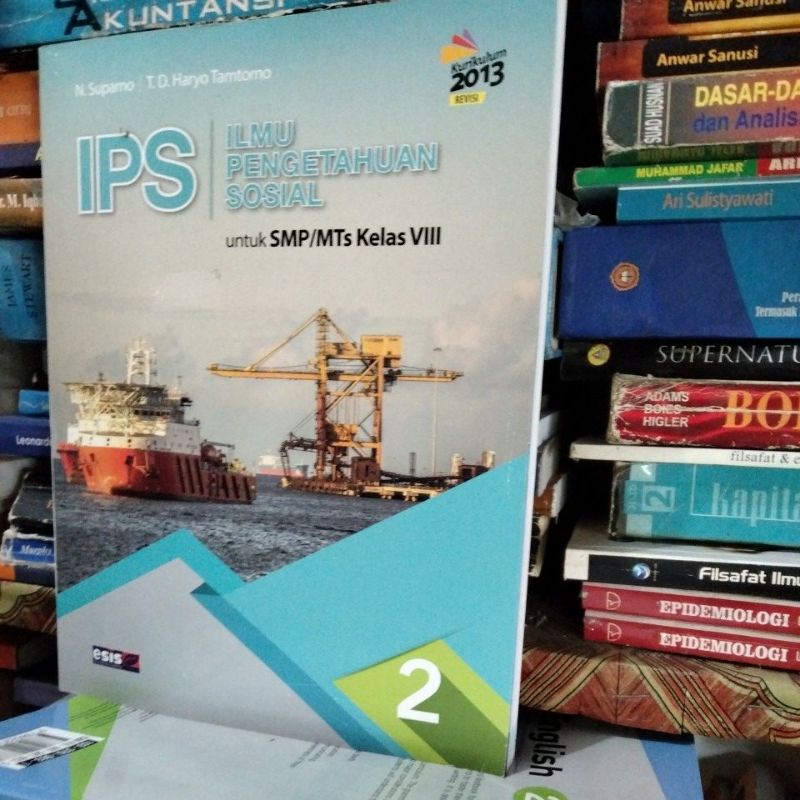 Jual buku ilmu pengetahuan sosial/ips kelas VIII/8/2 smp esis by N ...