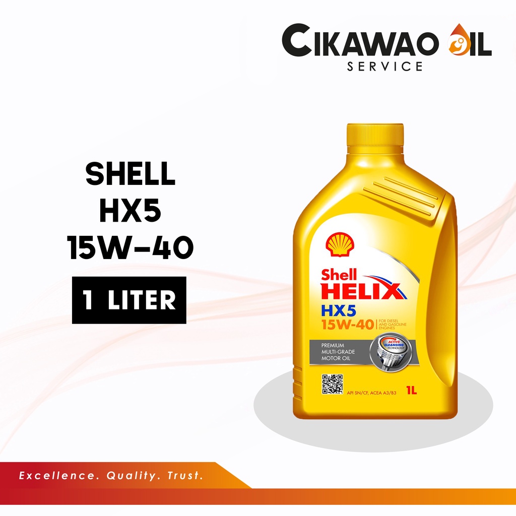 Jual Shell Helix HX5 15W-40 1L | Shopee Indonesia