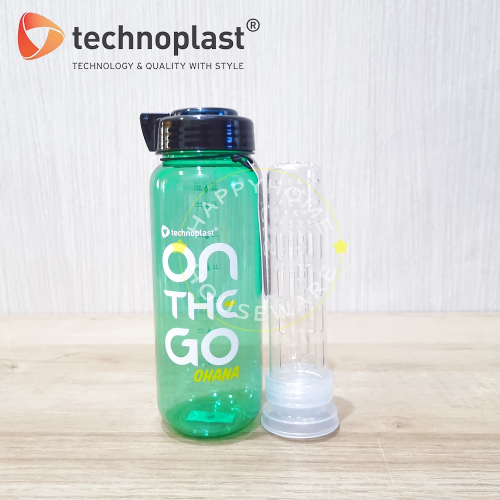 Jual TECHNOPLAST ON THE GO Botol Minum Infused / Botol Air Infuse Sport ...