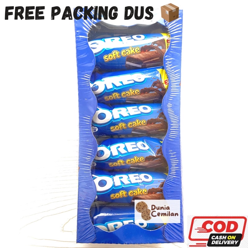 Jual [TERMURAH!] Oreo Soft Cake 1 Pak isi 12pcs X 16gr - Bolu Oreo ...