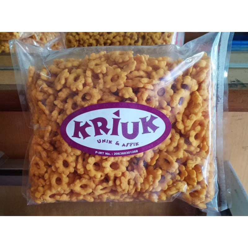 Jual KRIUK SNACK KRUPUK KEMBANG UKURAN SEDANG | Shopee Indonesia