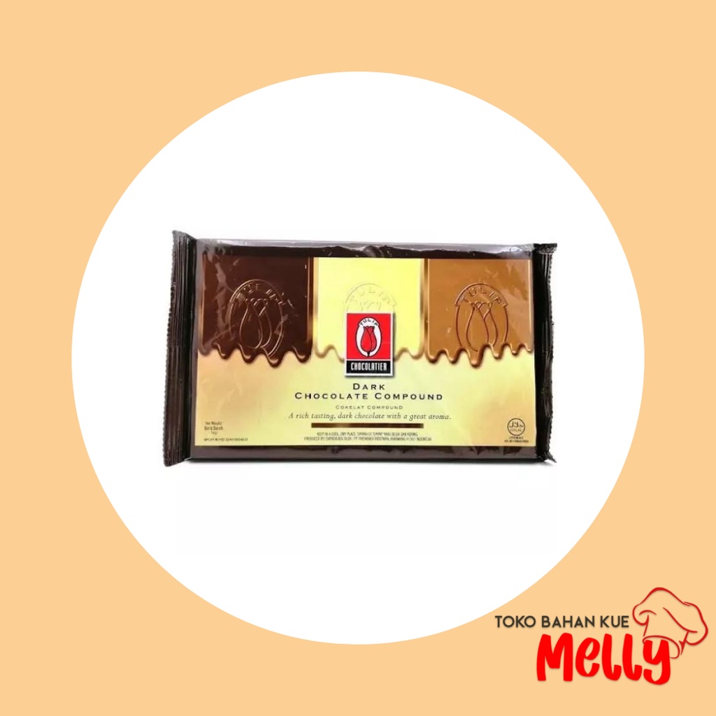 Jual tulip dcc 1kg dark chocolate compound coklat batang | Shopee Indonesia