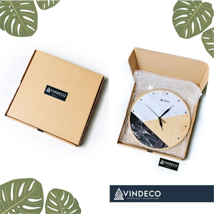 Jual Dinding-Jam- JAM DINDING KAYU / SCANDINAVIAN / HOME DECOR ...