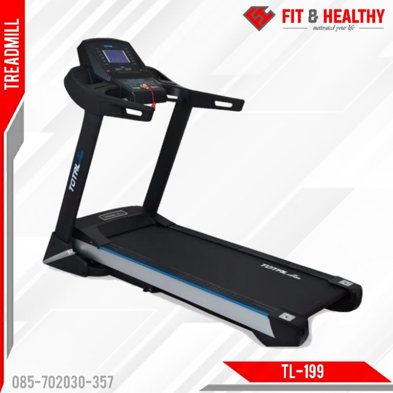 Jual Treadmill TL-199 Alat Fitness Treadmill Elektrik Big Treadmill ...