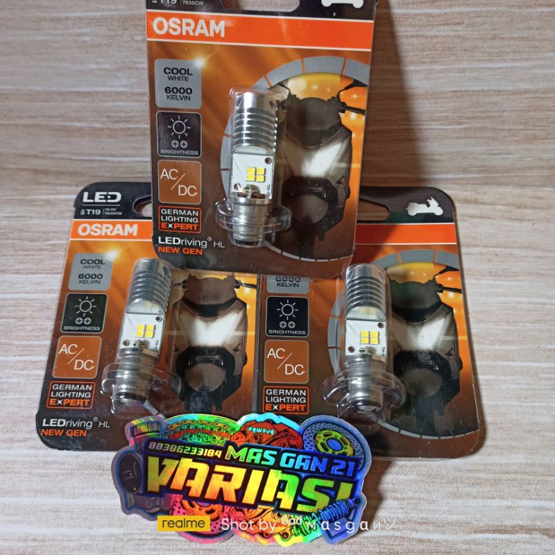 Jual Bohlam LED osram 8 titik jarak jauh jarak pendek- bohlam LED osram ...