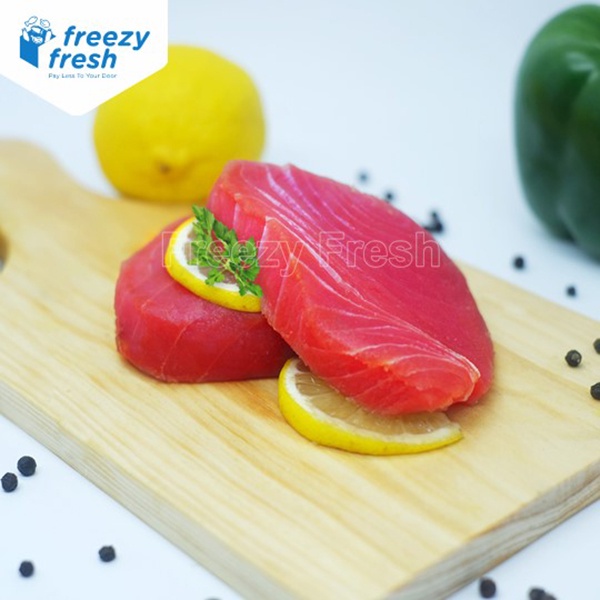 Jual Ikan Tuna Steak (Fresh Tuna Fish) 500 Gram | Shopee Indonesia