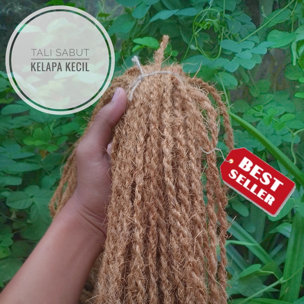 Jual Tali Sabut Kelapa kecil 4 MM 100 M - Tali Cocofiber - Tali Turus ...