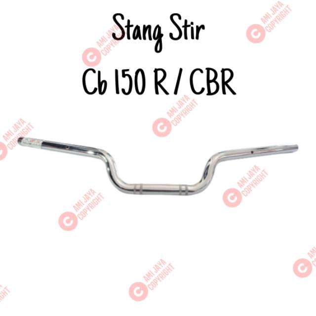 Jual Stang Setang Motor Honda CB 150 R CBR Crom / Stang Stir new Cb150r ...