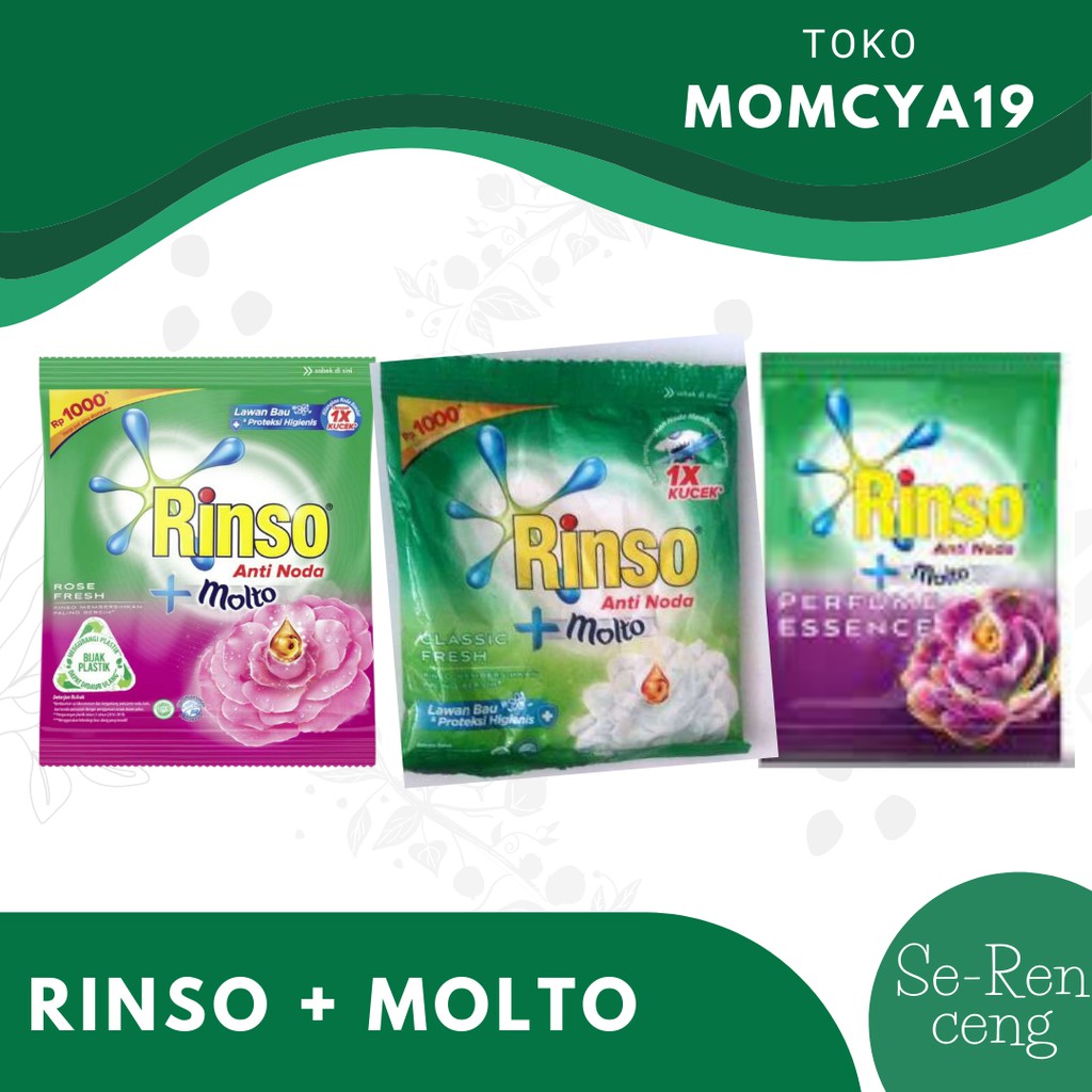 Jual RINSO BUBUK SELUSIN | Shopee Indonesia