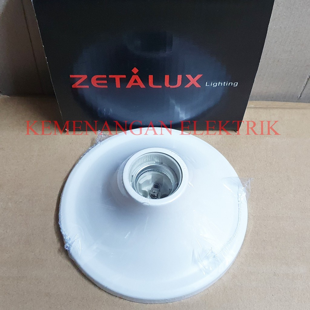 Jual FITTING PLAFON E27 ZETALUX DJ-2026 / FITING PLAFON PUTIH | Shopee ...
