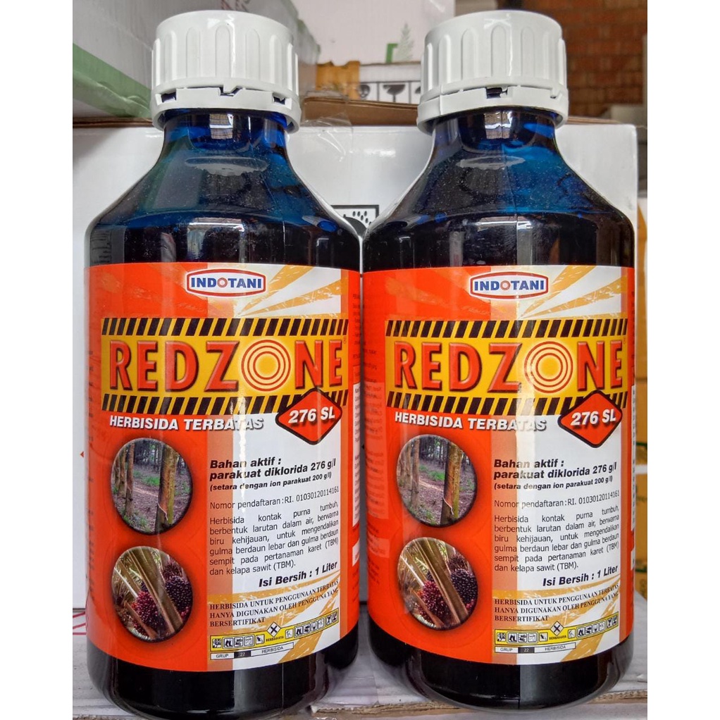 Jual HERBISIDA TERBATAS REDZONE 276SL 1LITER pembasmi rumput | Shopee Indonesia