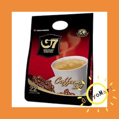 Jual coffee G7 instant coffee/ G 7 instant coffee 3in1/ coffeemix 3in1 352g EX 10/2020 | Shopee ...
