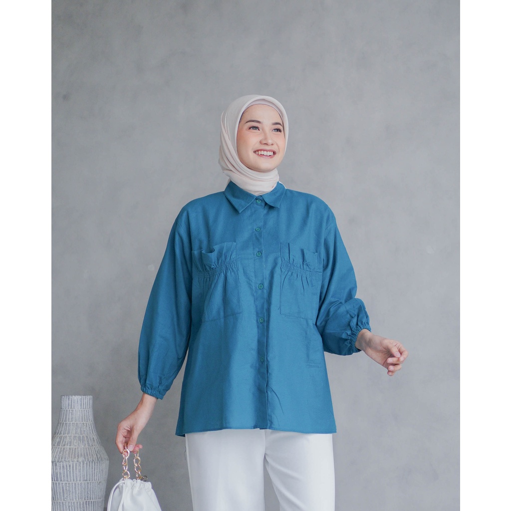 Jual Nara Shirt Linen | Shopee Indonesia