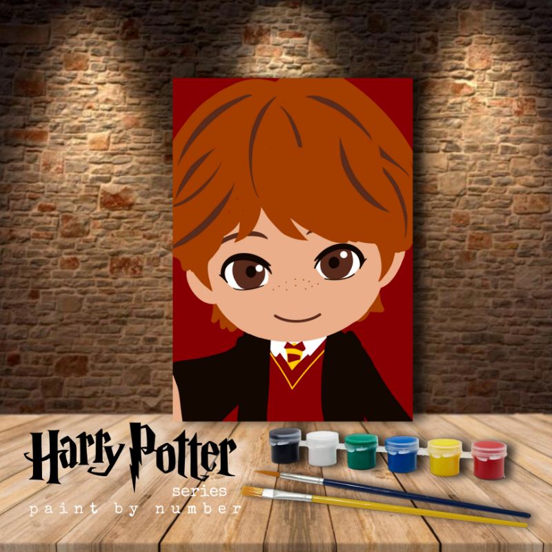 Jual PAINT BY NUMBER , Harry Potter Paint By Number , melukis DIY ...