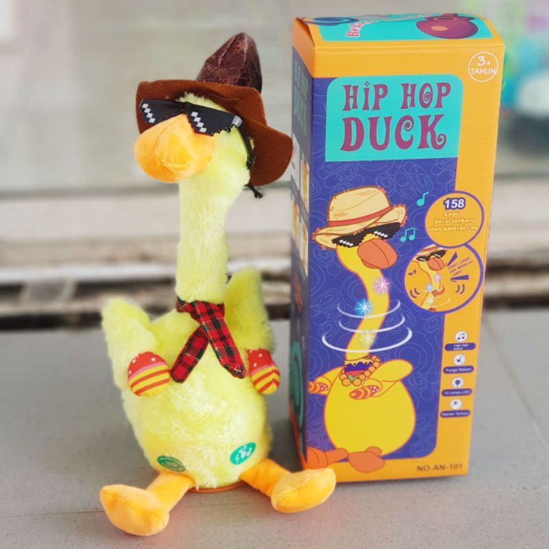 Jual Hip HOp Duck Dancing Duck , Sing Song, Berbicara, Leher Joget ...