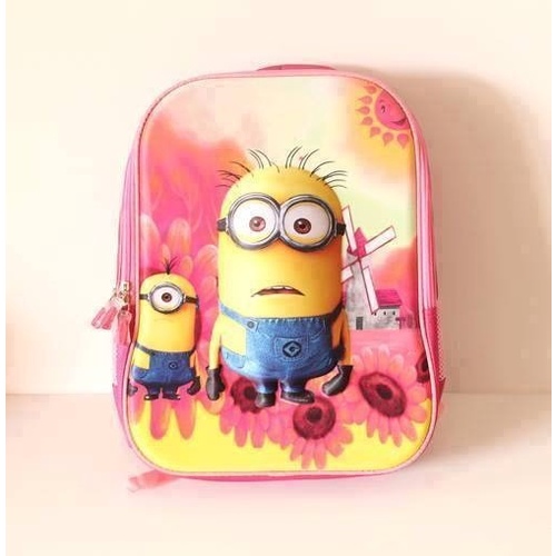 Jual Annelynvi Minion Backpack 3D (pink) | Shopee Indonesia