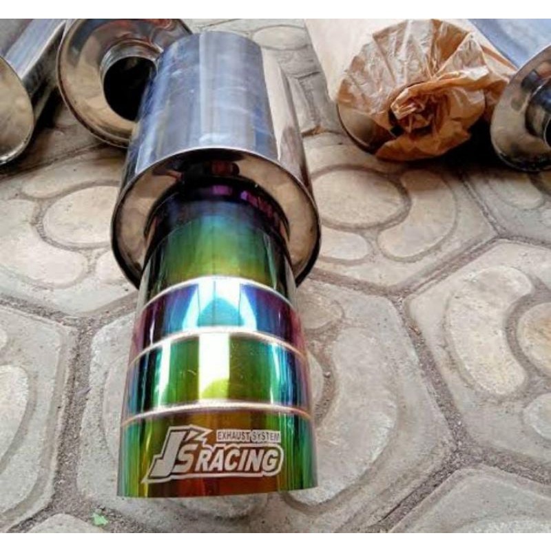 Jual Knalpot Mobil Js Racing type suara Bass Kering dan Bass Adem cocok ...