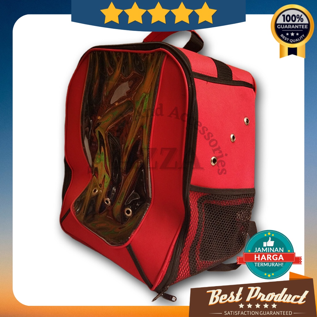 Jual Tas Kucing Transparan Gratis Mainan Bola / Tas Hewan / Ransel ...