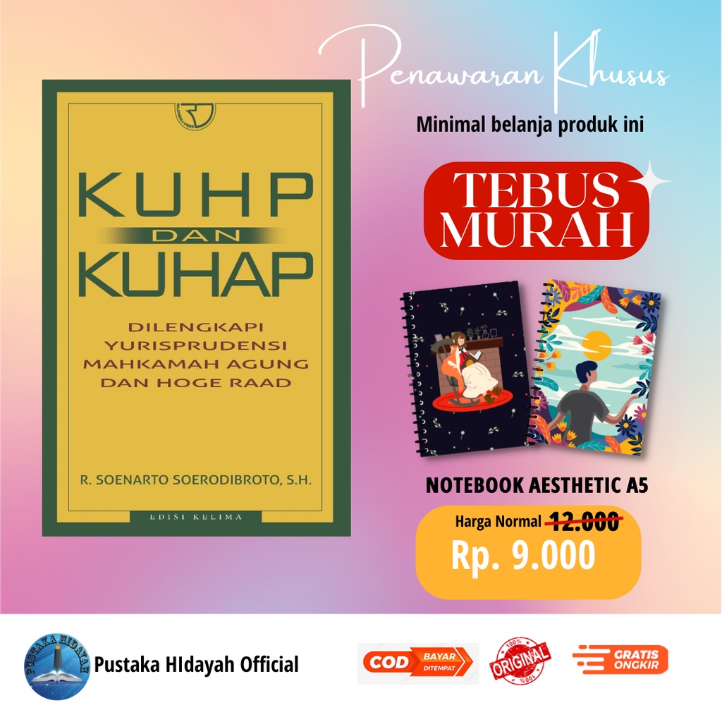 Jual Buku KUHP dan KUHAP – Soenarto Soerodibroto | Rajawali | Shopee Indonesia