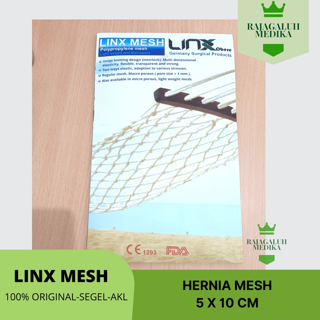 Jual Hernia Mesh 5x10cm, 6X11cm | Benang operasi Polypropylene Mesh ...