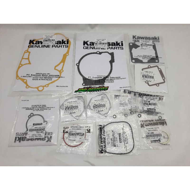 Jual PAKING PERPAK GASKET TOP SET NINJA 150 R SS RR NEW ORIGINAL KAWASAKI GENUINE PART | Shopee ...