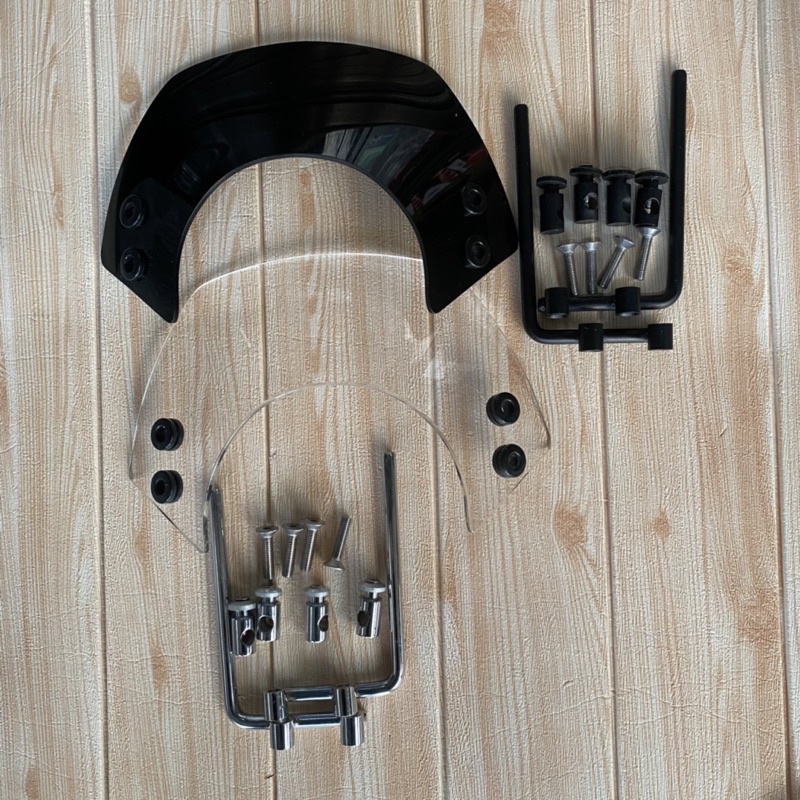 Jual flyscreen visor windshield model motonostra vespa new px npx ...