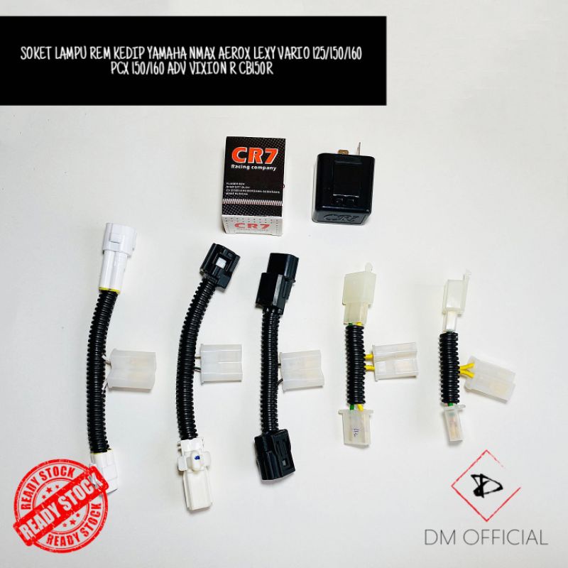 Jual SOKET LAMPU REM KEDIP & FLASHER CR 7 YAMAHA NMAX • AEROX • XMAX ...