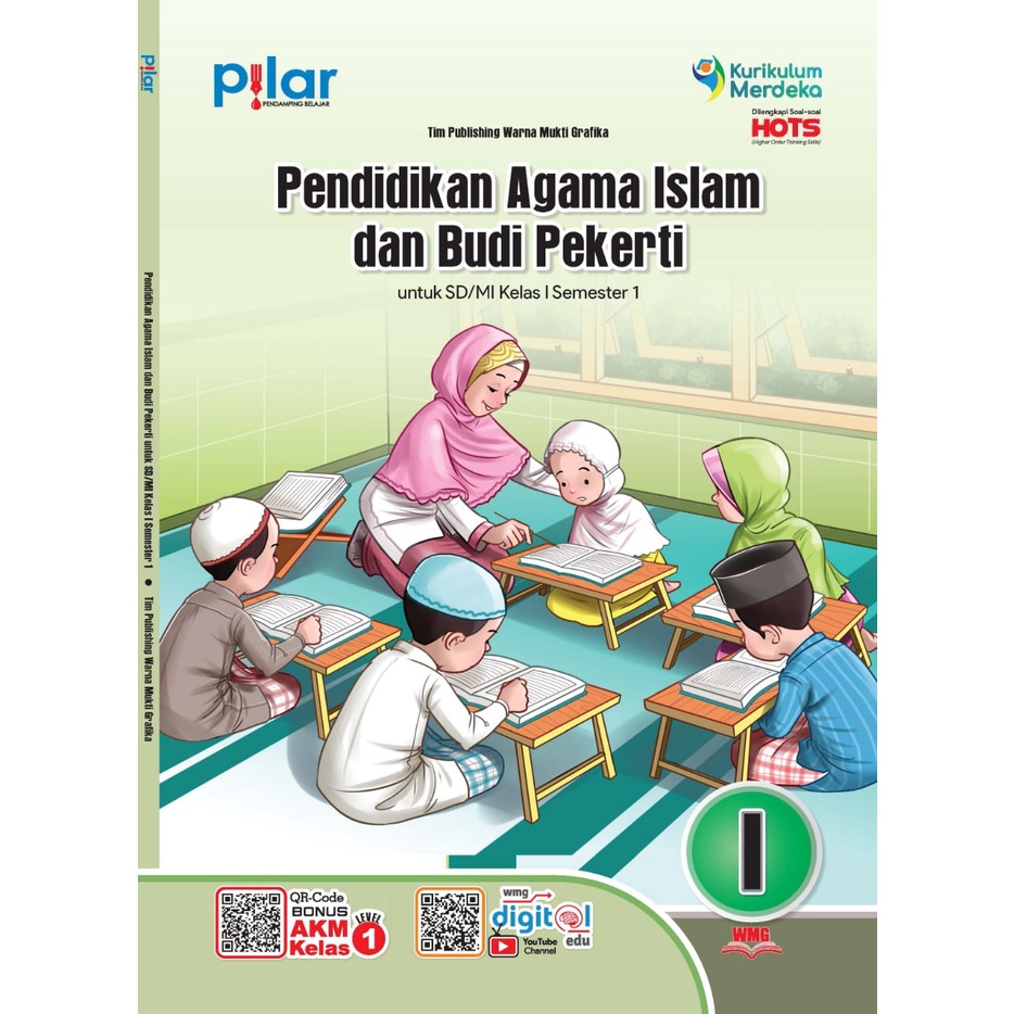 Jual BUKU PILAR - PENDAMPING BUKU PENDIDIKAN AGAMA ISLAM (PAI) SD KELAS 1 SEMESTER 1 - KURIKULUM ...