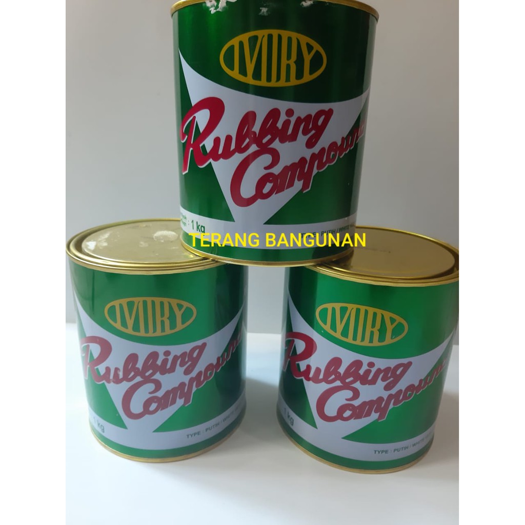 Jual RUBBING COMPOUND IVORY/KOMPOND PUTIH IVORY 1KG | Shopee Indonesia
