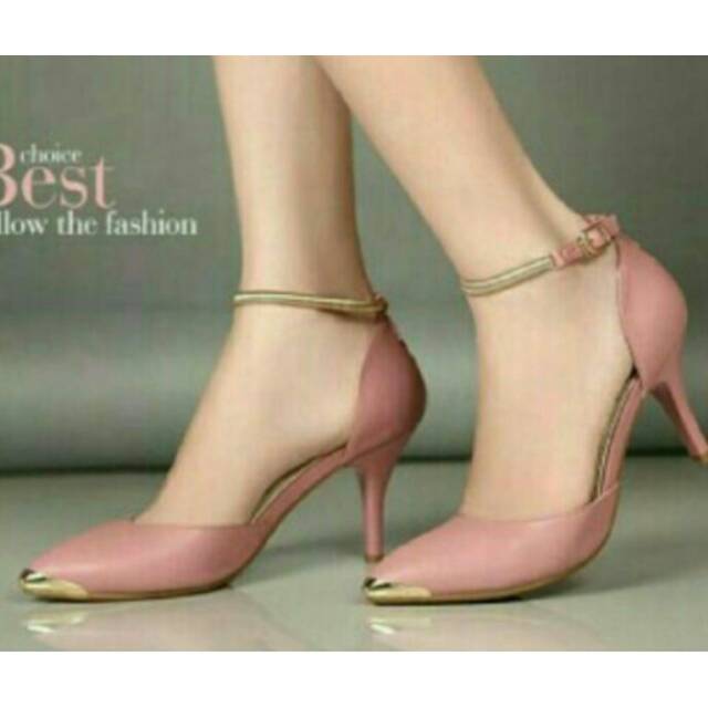 Jual Heels wanita kantor trendy Hak 5cm | Shopee Indonesia