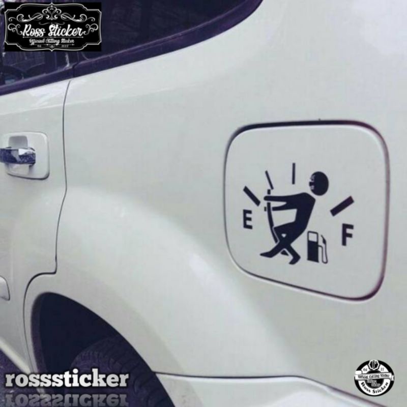 Jual sticker tanki mobil cutting sticker custom murah | Shopee Indonesia