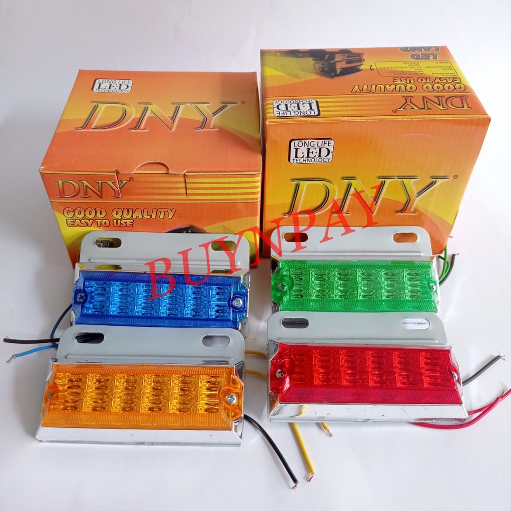 Jual LAMPU LED BAK TRUK BUS 3 KABEL 24V 24 VOLT DNY | Shopee Indonesia