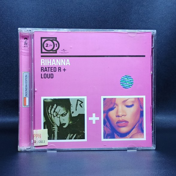 Jual CD RIHANNA - RATED R LOUD & TALK THAT TALK ORIGINAL SEGEL BARU ...
