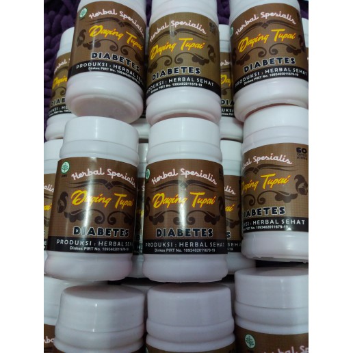 Jual Kapsul Daging Tupai Obat Herbal Diabetes | Shopee Indonesia
