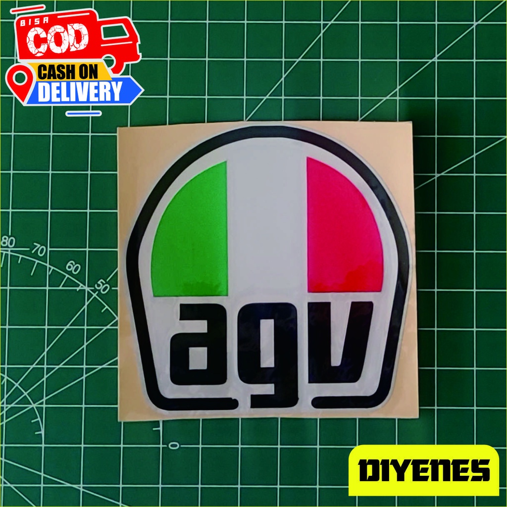 Jual Sticker Cutting AGV, Sticker Cutting Menyala | Shopee Indonesia