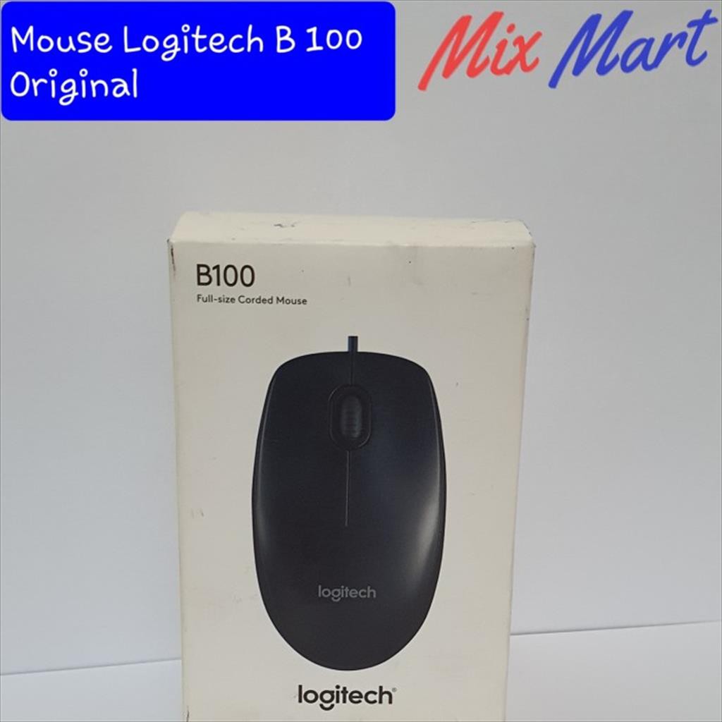 Jual Mouse Logitech B 100 USB Original | Shopee Indonesia