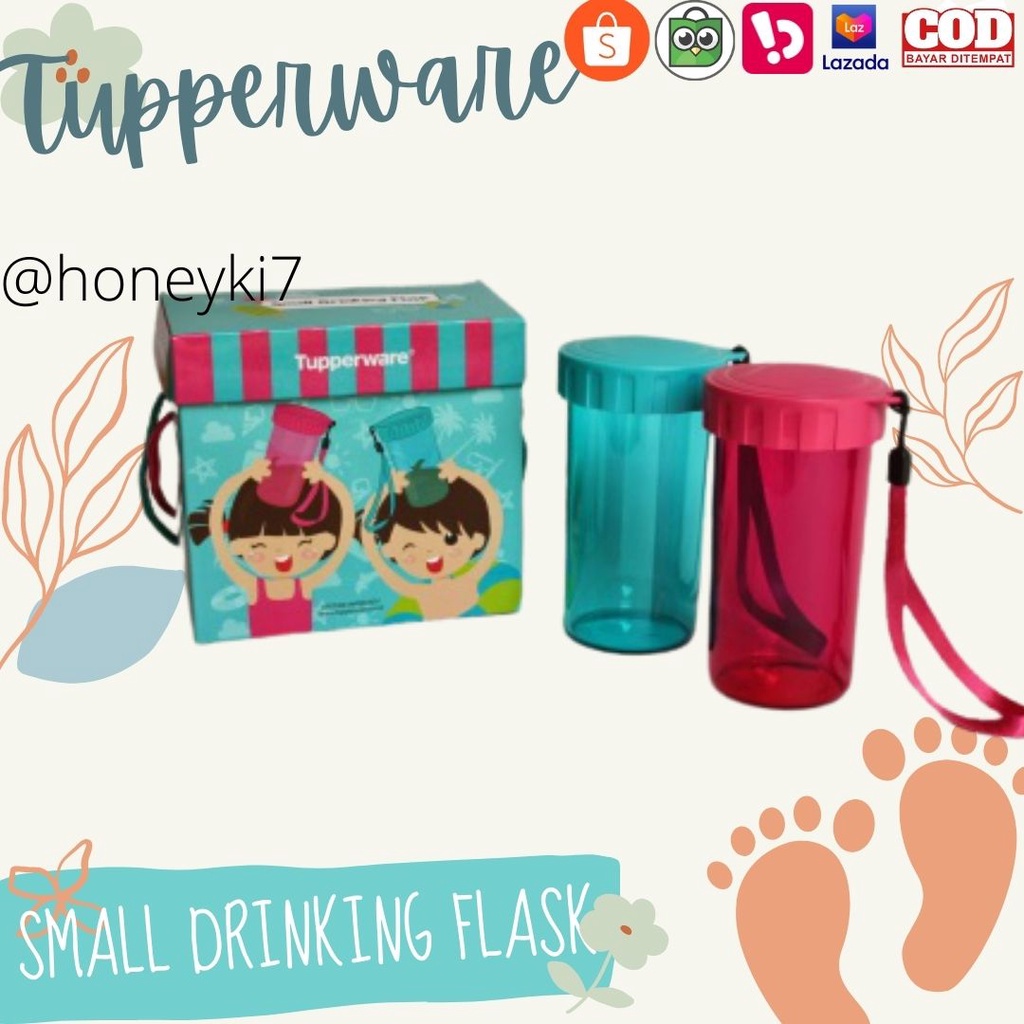 Jual Tupperware Small Drinking Flask 325 ml | Shopee Indonesia