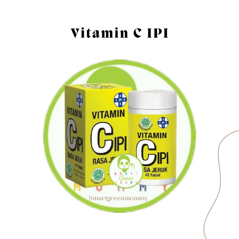 Jual VITAMIN C IPI 90 TABLET HISAP RASA LEMON CIPI C IPI vitamin 50mg ...